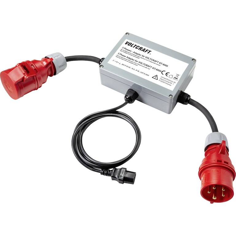 VOLTCRAFT VC GT-6000 adapter fazni
