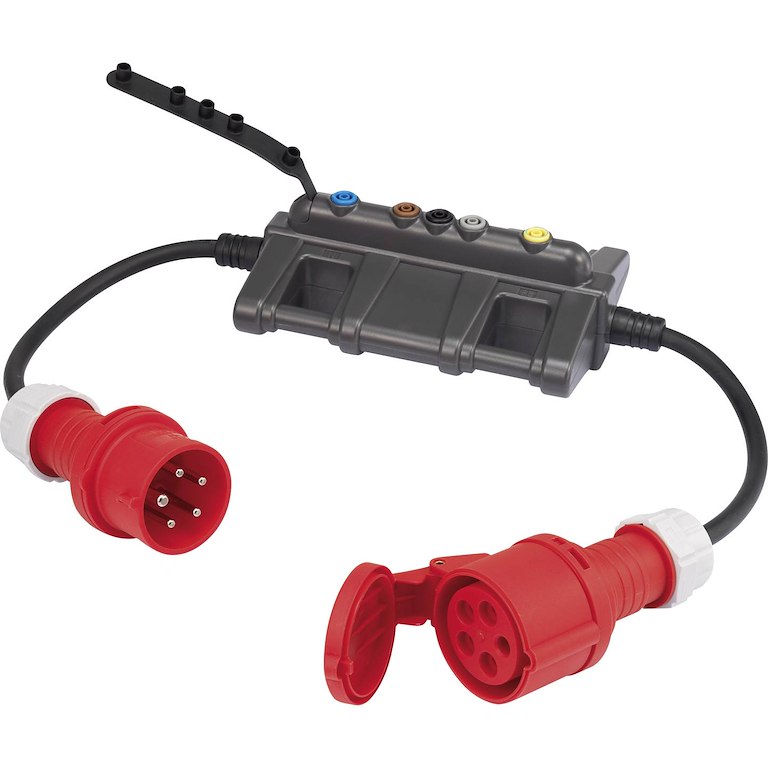 VOLTCRAFT DLA-3L 16 test adapter CEE 16 A – CEE 16 A