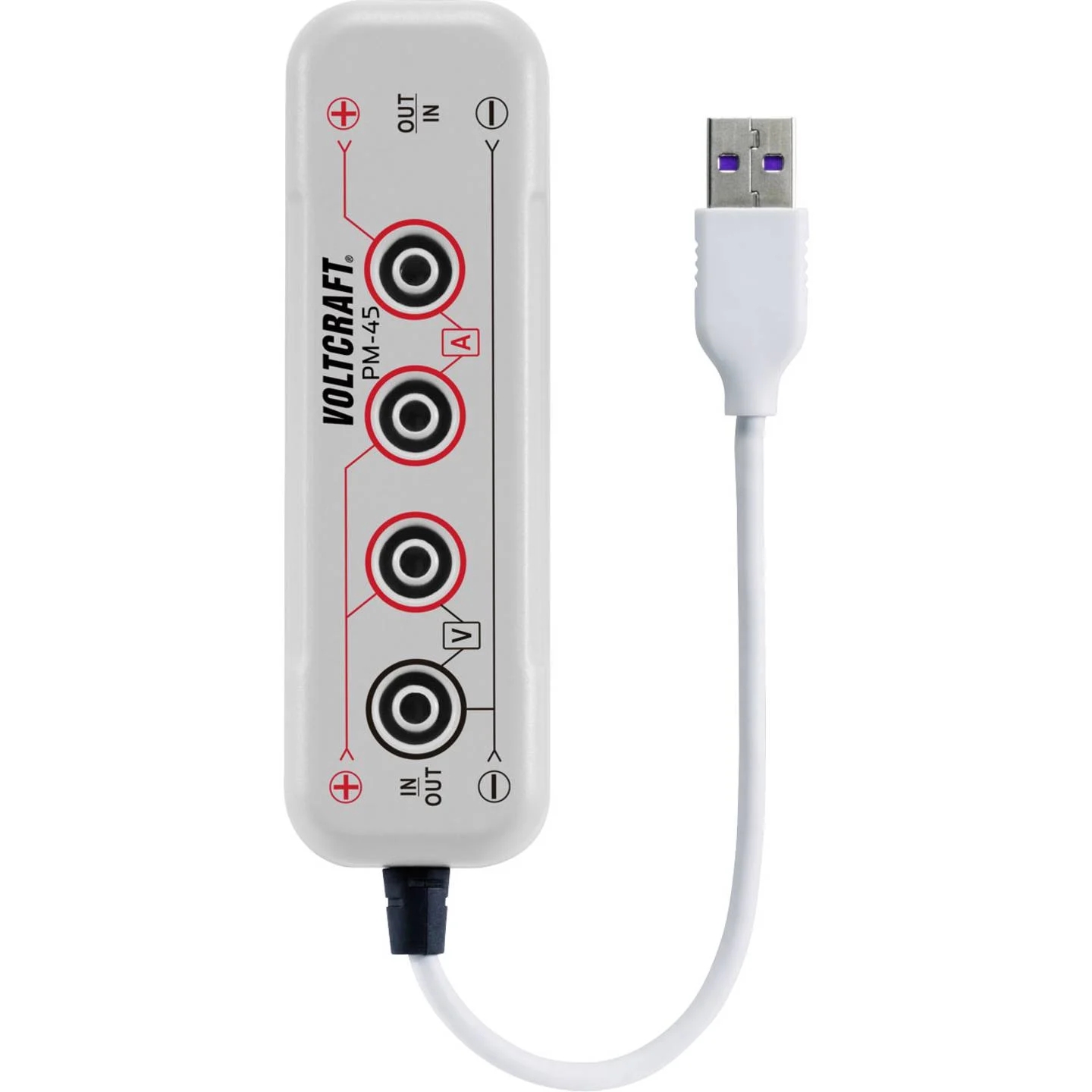 VOLTCRAFT PM-45 adapter merni USB