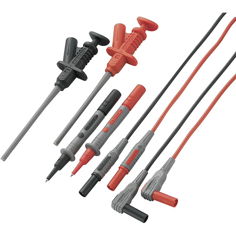VOLTCRAFT MS-6 SE set kablova za multimetar sa hvataljkama