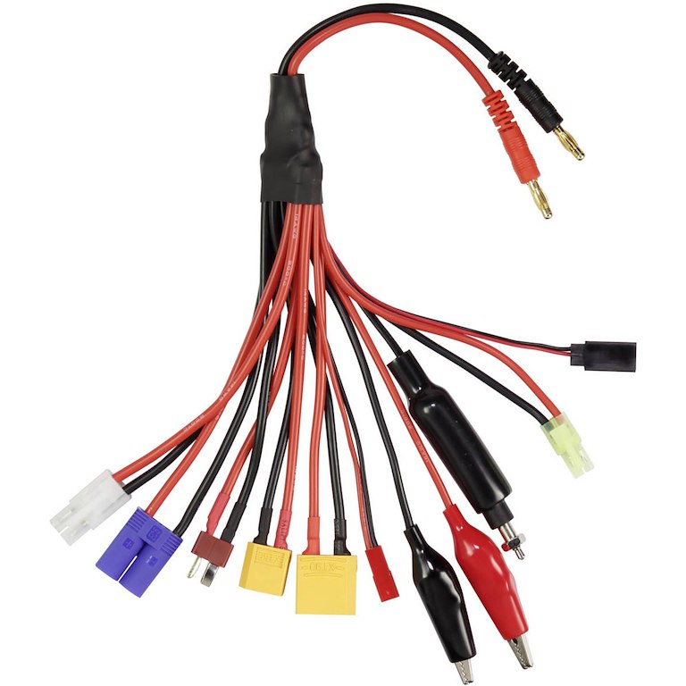 VOLTCRAFT 10 u 1 set kablova banana za punjenje