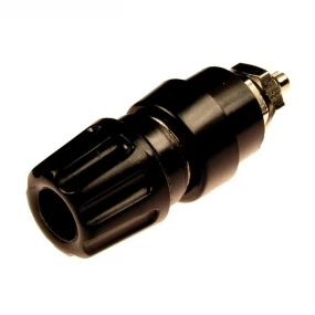 Buksna konektor Hirschmann PKNI10B 4mm crna