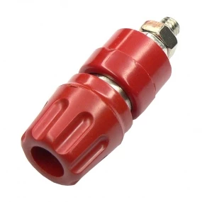 Buksna konektor Hirschmann PKI10A 4mm crvena