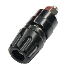 Buksna konektor Hirschmann PKI10A 4mm crna