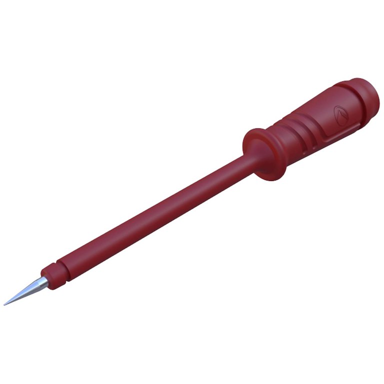 SKS Hirschmann PRUEF 2 SW vrh sonde 4 mm crvena