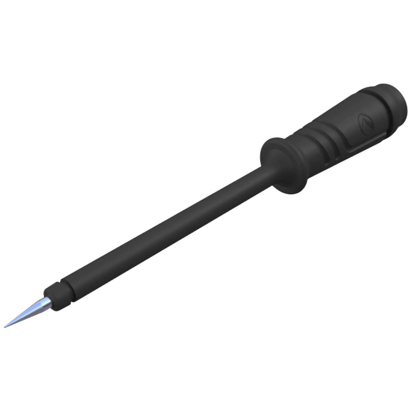 SKS Hirschmann PRUEF 2 SW vrh sonde 4 mm crna