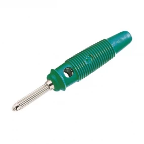 Banana konektor 4mm Hirschmann Buela 20K zelena