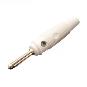 Banana konektor 4mm Hirschmann Buela 20K bela