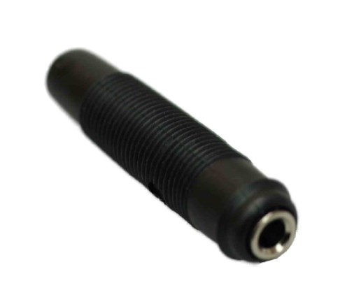 Buksna konektor Hirschman KUN30 4mm za kabl crna