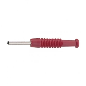 Banana konektor 2mm Hirschmann MST3 crvena