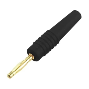 Banana konektor 2mm CX crna