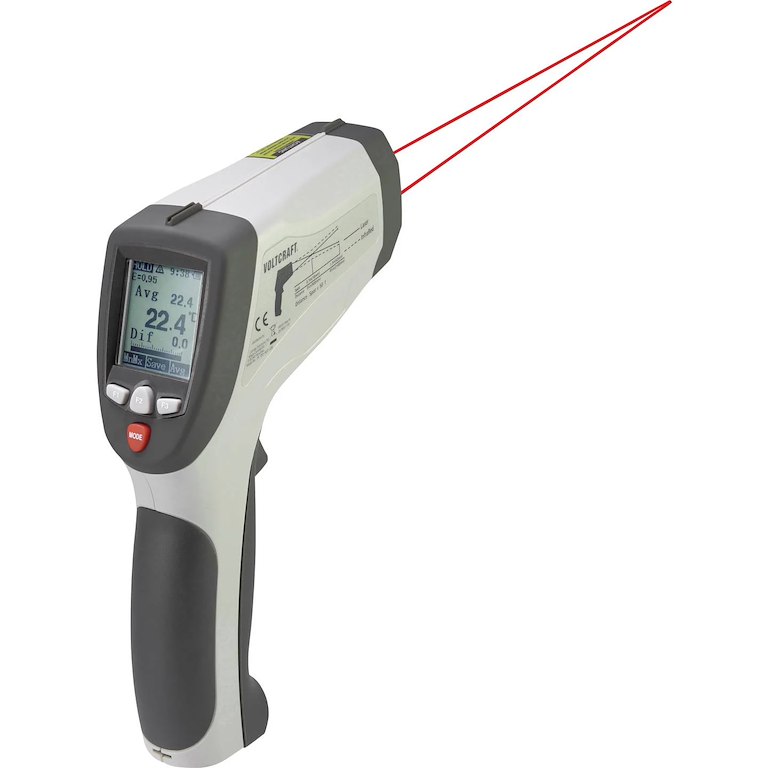 Termometar IR VOLTCRAFT 1201-50D od -50 do 1200°C