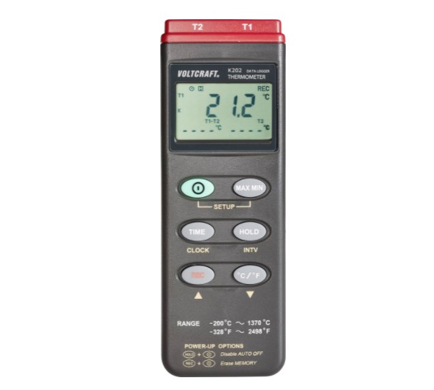 Termometar VOLTCRAFT K202 -200°C – 1370°C