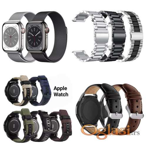 Narukvice Apple Watch 11 10 9 8 7 6 5 4 3 2 1 SE kaiš narukvica
