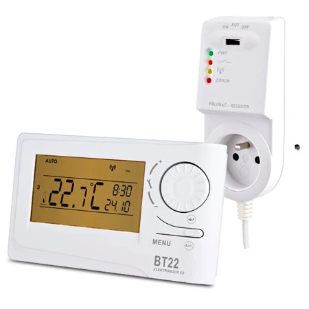 Digitalni termostat ELEKTROBOCK BT22 wireless