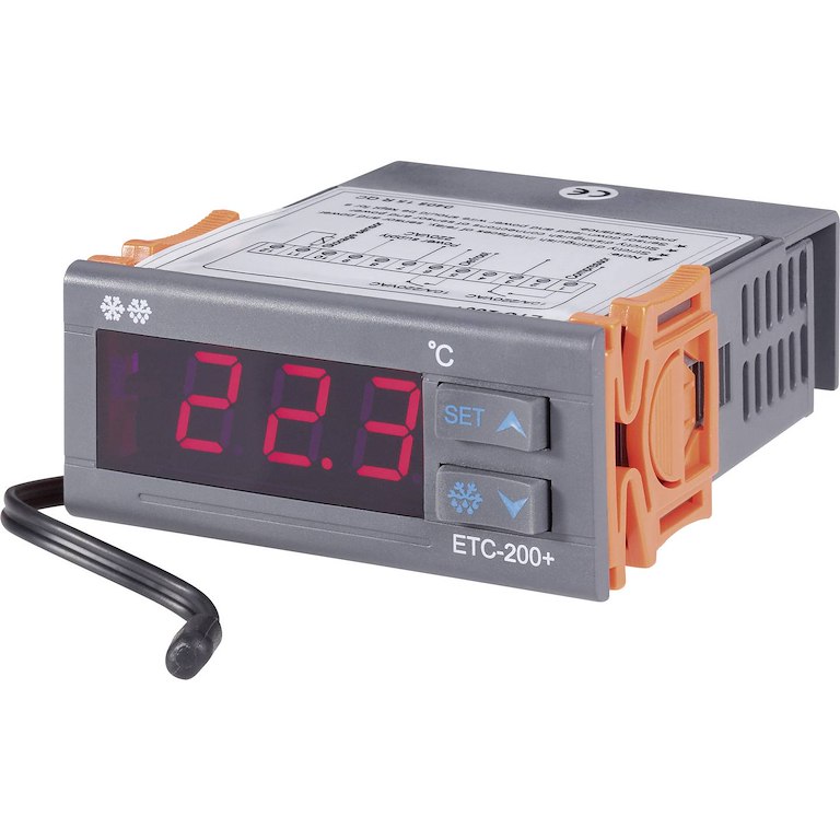 Digitalni termostat VOLTCRAFT ETC-200+ 88x75mm