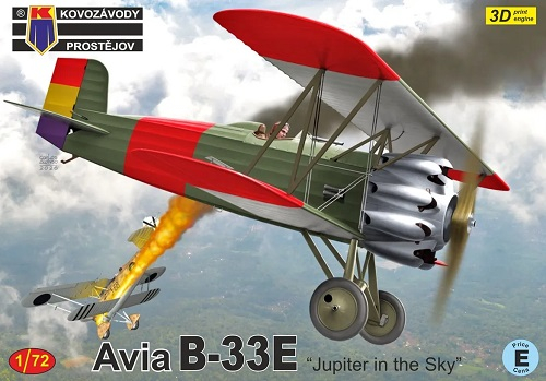 NEW! Kovozavody Prostejov 72543 Avia B-33 E Jupiter in the Sky