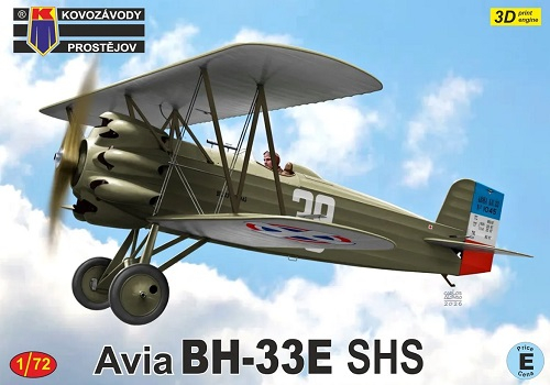 NEW! Kovozavody Prostejov 72535 Avia BH-33E in SHS Service