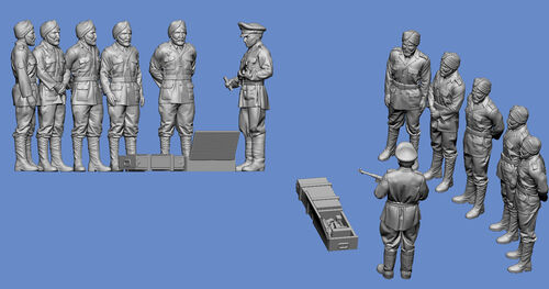 NEW! Germania-Figuren 48-WW2-0490 Free Indian Legion Of The Waffen-SS