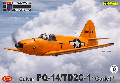 NEW! Kovozavody Prostejov 72544 Culver PQ-14 TD2C-1 Cadet