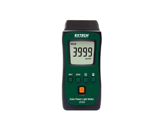 PV metar Extech SP505 0 – 3999w/m²