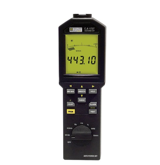 Tahometar laserski Chauvin Arnoux P01174830 60 – 100000o/min