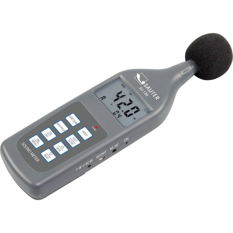 Merač nivoa zvuka Sauter SU 130 30 – 130dB 20 – 12500Hz RS232