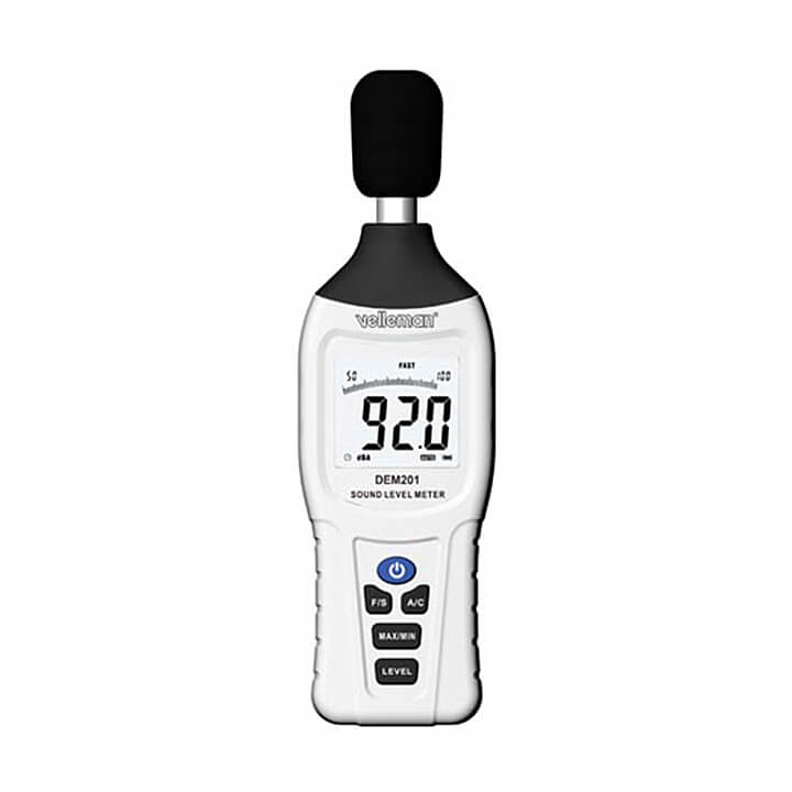 Merač nivoa zvuka Velleman 201 30 – 130dB
