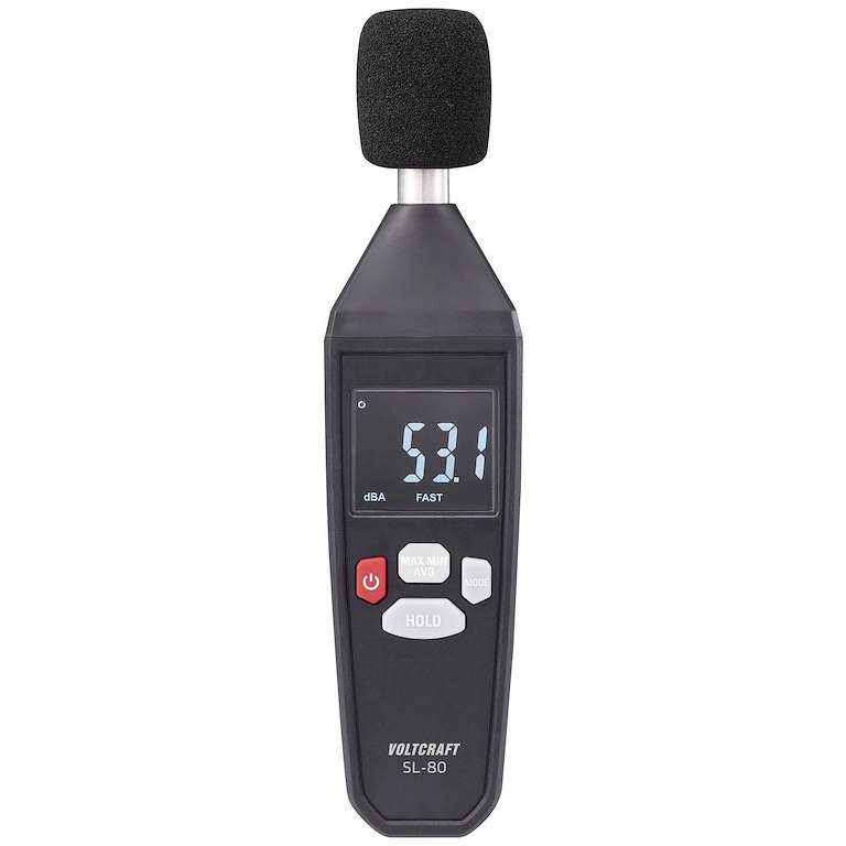 Merač nivoa zvuka VOLTCRAFT SL-80 30 – 130dB