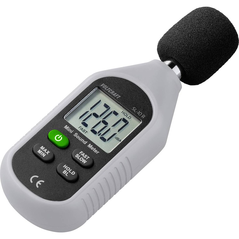 Merač nivoa zvuka VOLTCRAFT SL-10 30 – 130dB