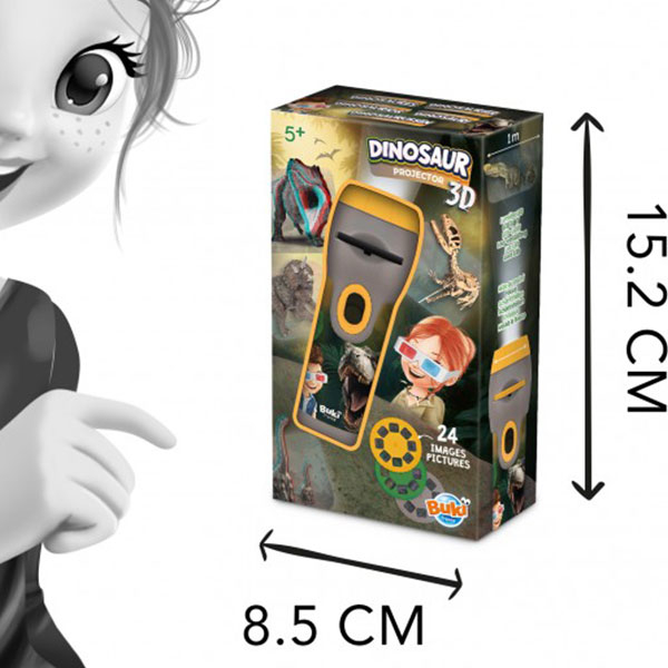 Projektor dinosaurus Buki 106852