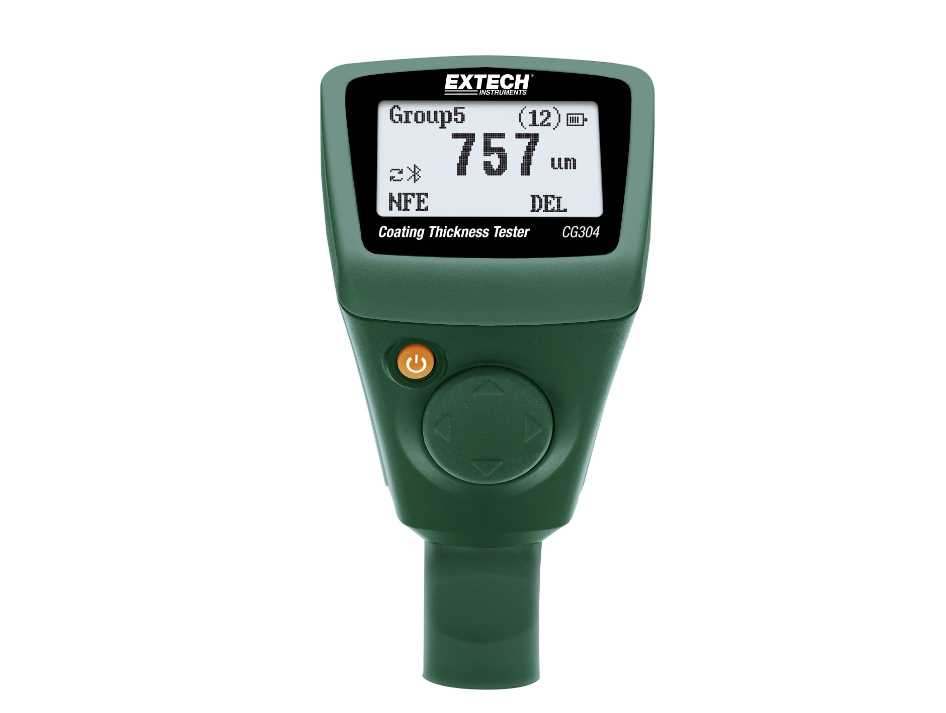 Merač debljine sloja / laka Extech CG104 0 – 2000µm