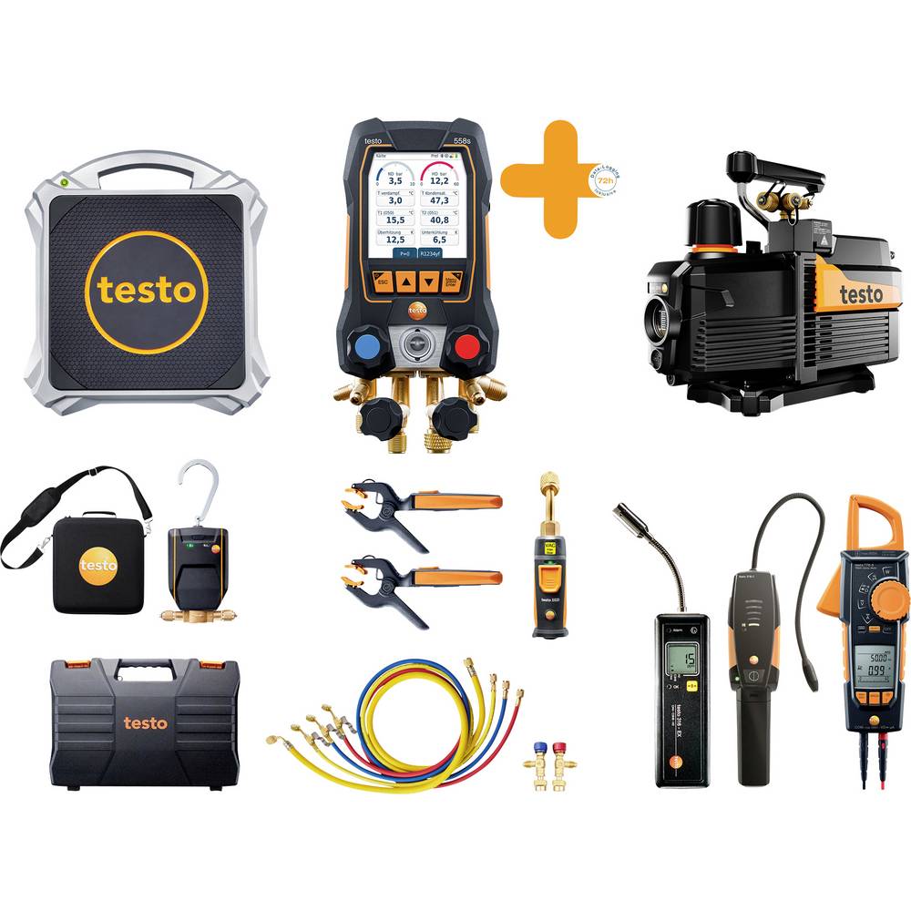Ispitivač pritiska Testo 558s set