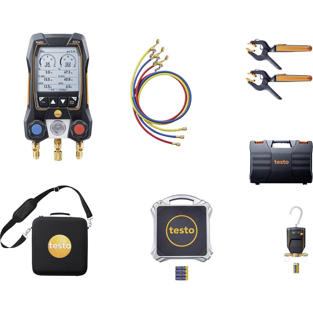 Ispitivač pritiska Testo 550s set