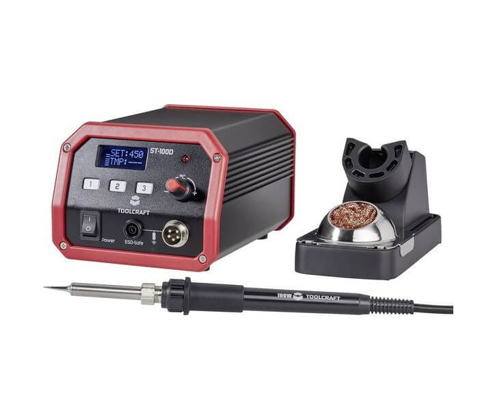Digitalna lemna stanica – Lemilica Toolcraft ST-100D 100W