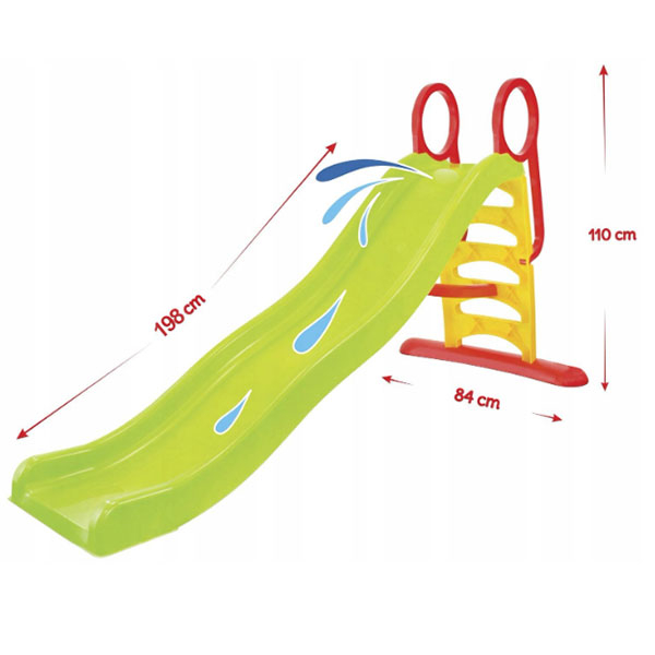 Tobogan za decu talasast Mochtoys 198X84X110 cm 04/12601