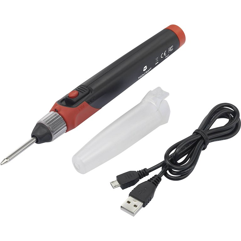 Lemilica štapna na baterije TOOLCRAFT LWK-123