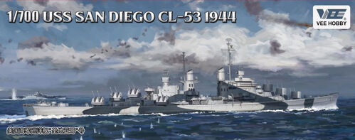 Vee Hobby V57012 USS San Diego CL-53 1944
