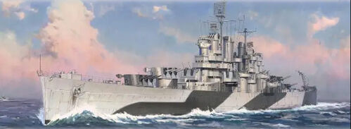 Vee Hobby V57021 USS Houston CL-81 1944