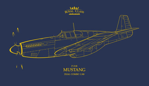 DISCONTINUED Eduard r0019 P-51B Mustang Royal Class