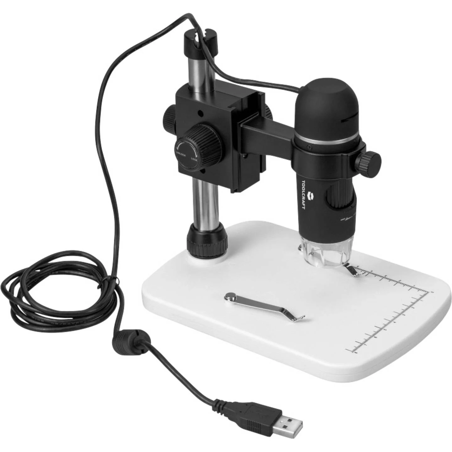Mikroskop digitalni Toolcraft 5MP od 10x do 150x
