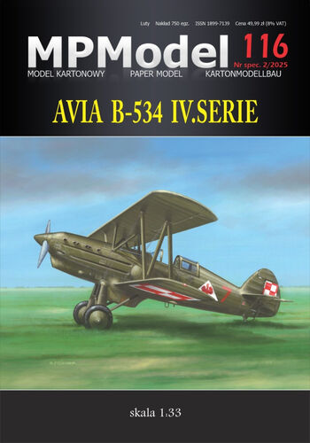 MPM Model 02-2025-SPEC Avia B-534 IV.Serie