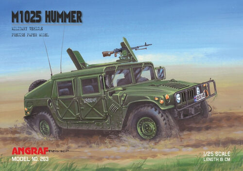 Angraf 263 M1025 Hummer - Military Vehicle
