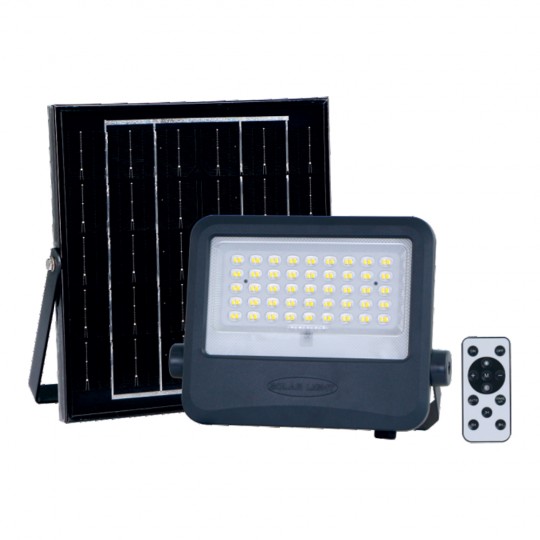 M452080-S6 100W SOLARNI LED REFLEKTOR SET 6500K IP65 ABS TAMNO SIVI