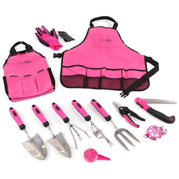 Set alata roze Baštenski SIXTOL GARDEN 12 u 1 – ženski
