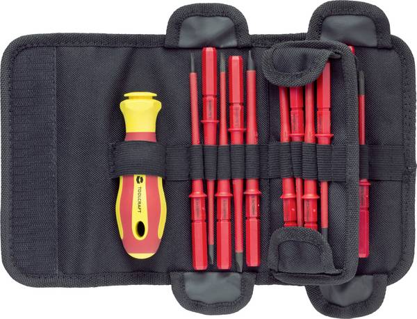 Odvrtači Toolcraft WHS-017 VDE 17 u 1 set sa izmenjivim vrhom