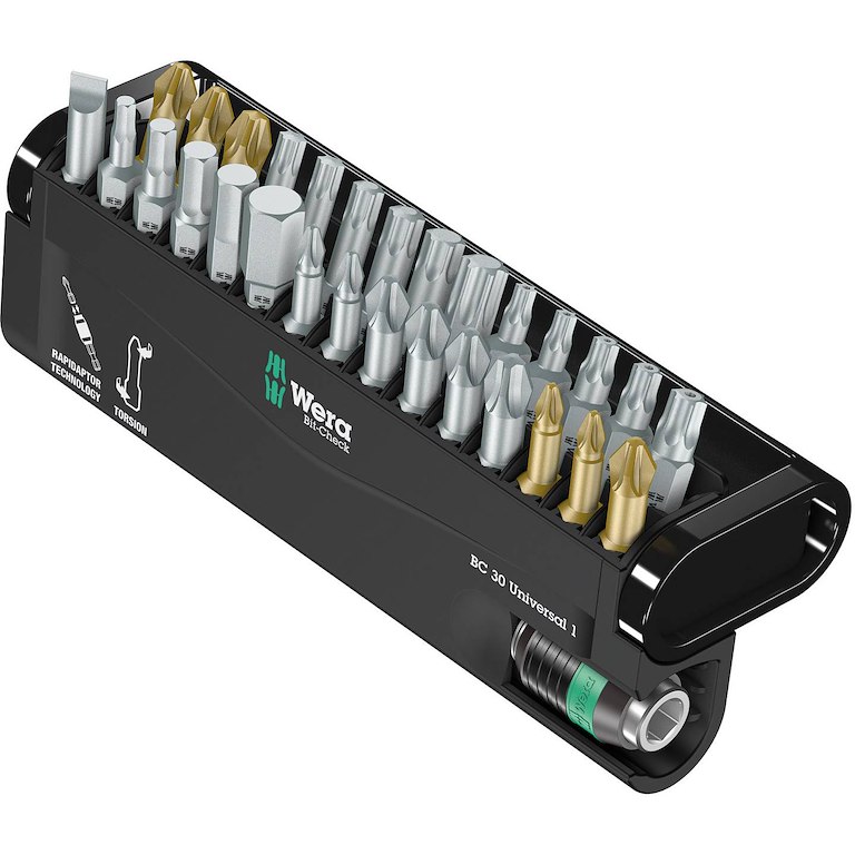 Odvrtači Wera BC Universal 30 u 1 Bit 05056440001