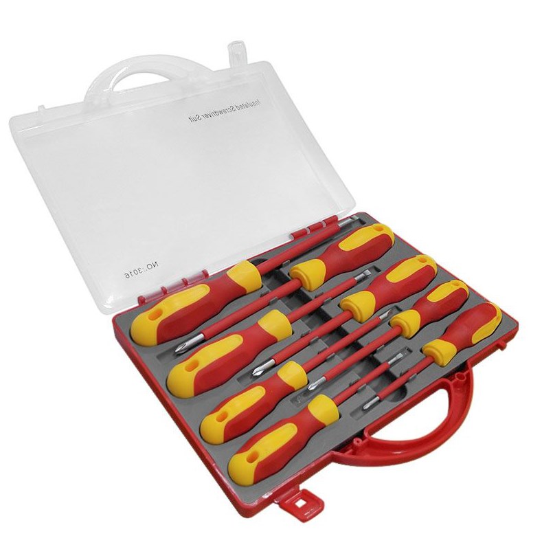 Odvrtači set izolovani VDE TE-H3016 8 u 1
