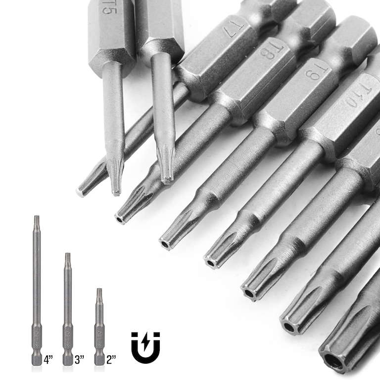 Odvrtači set nastavka TORX sa rupom 33 u 1