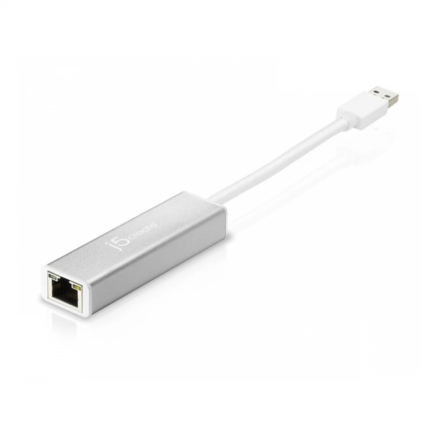 FAST ASIA Adapter USB 3.0 - Gigabit ethernet metal sivi